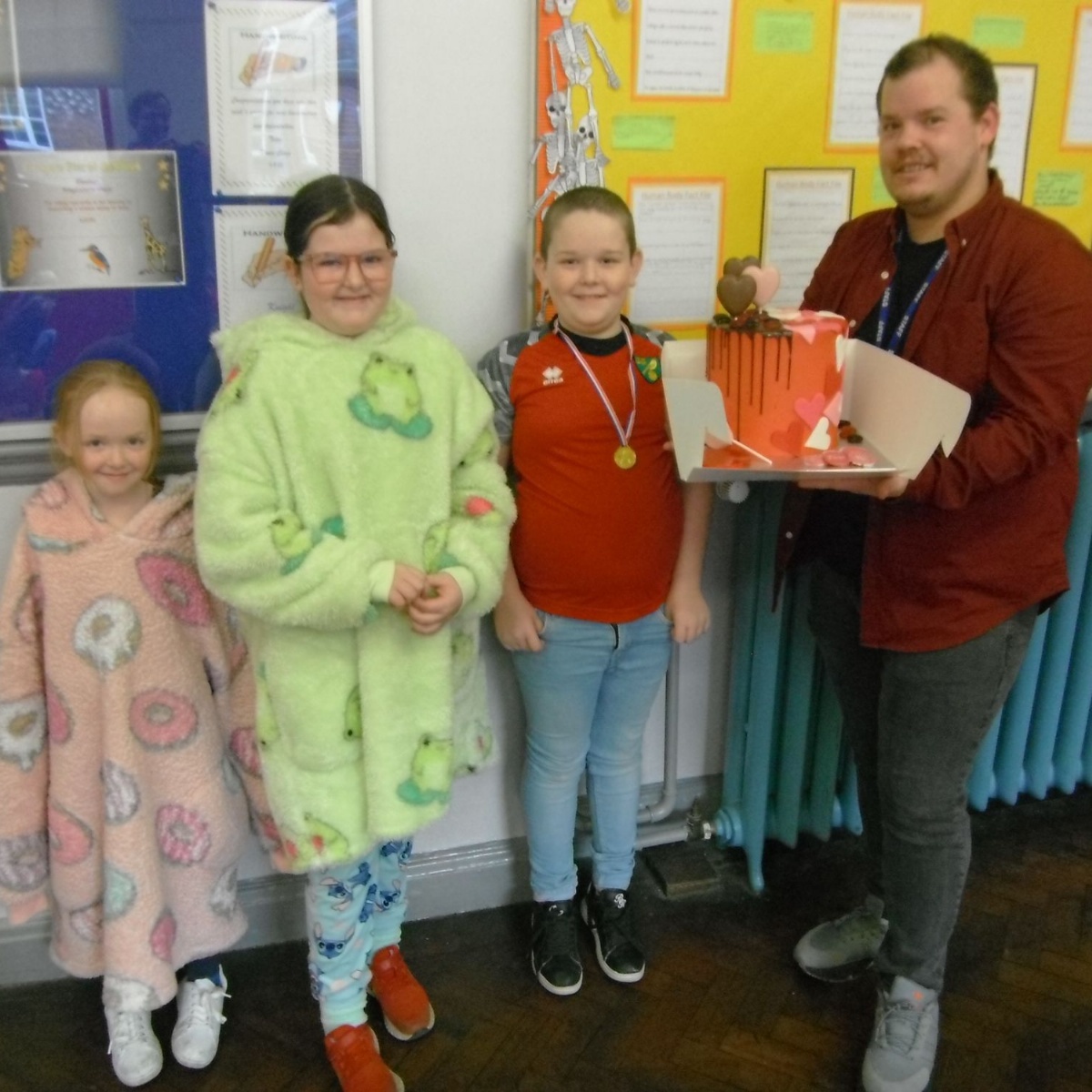 Eastgate Academy - Cake Raffle Winners 10.2.23