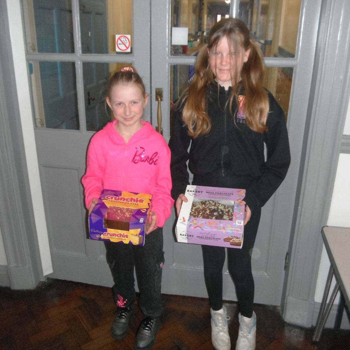 Eastgate Academy - Cake raffle winners - 19.4.24