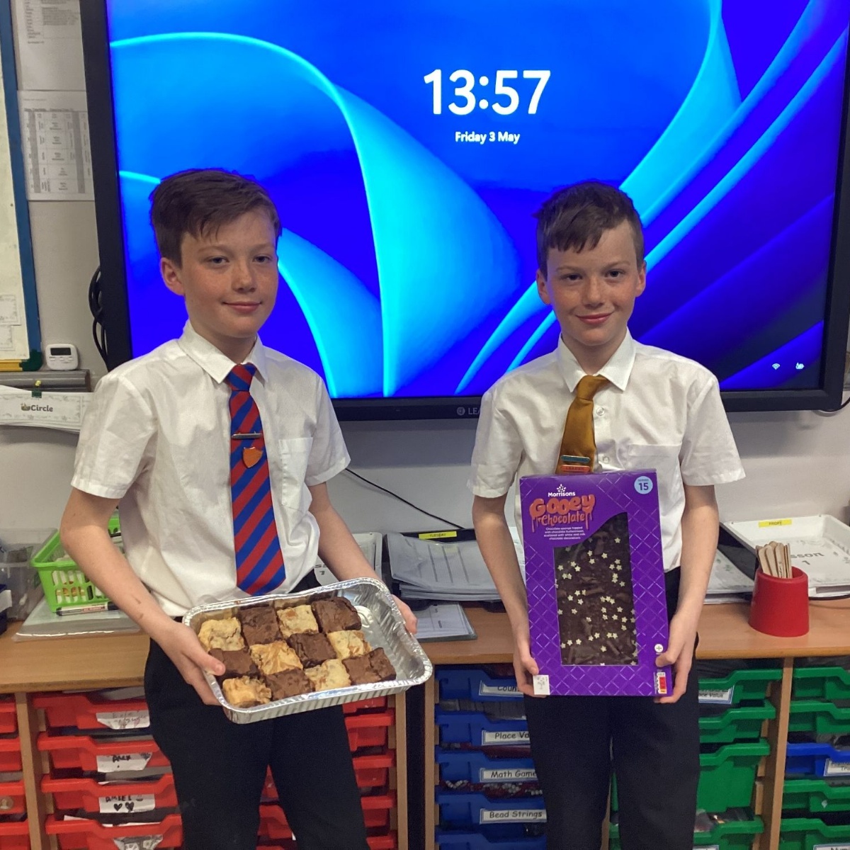 Eastgate Academy - Cake raffle 03/05/24