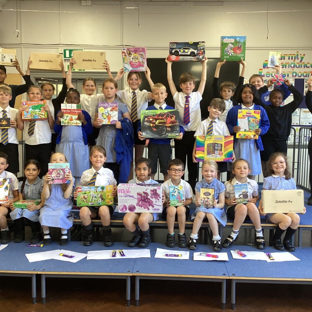 Eastgate Academy - 2023-2024 Academic Year attendance winners.